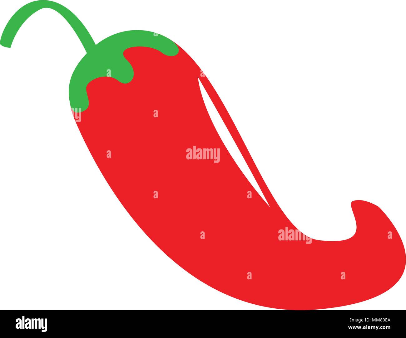 Chili pepper icon Stock Vector Image & Art - Alamy