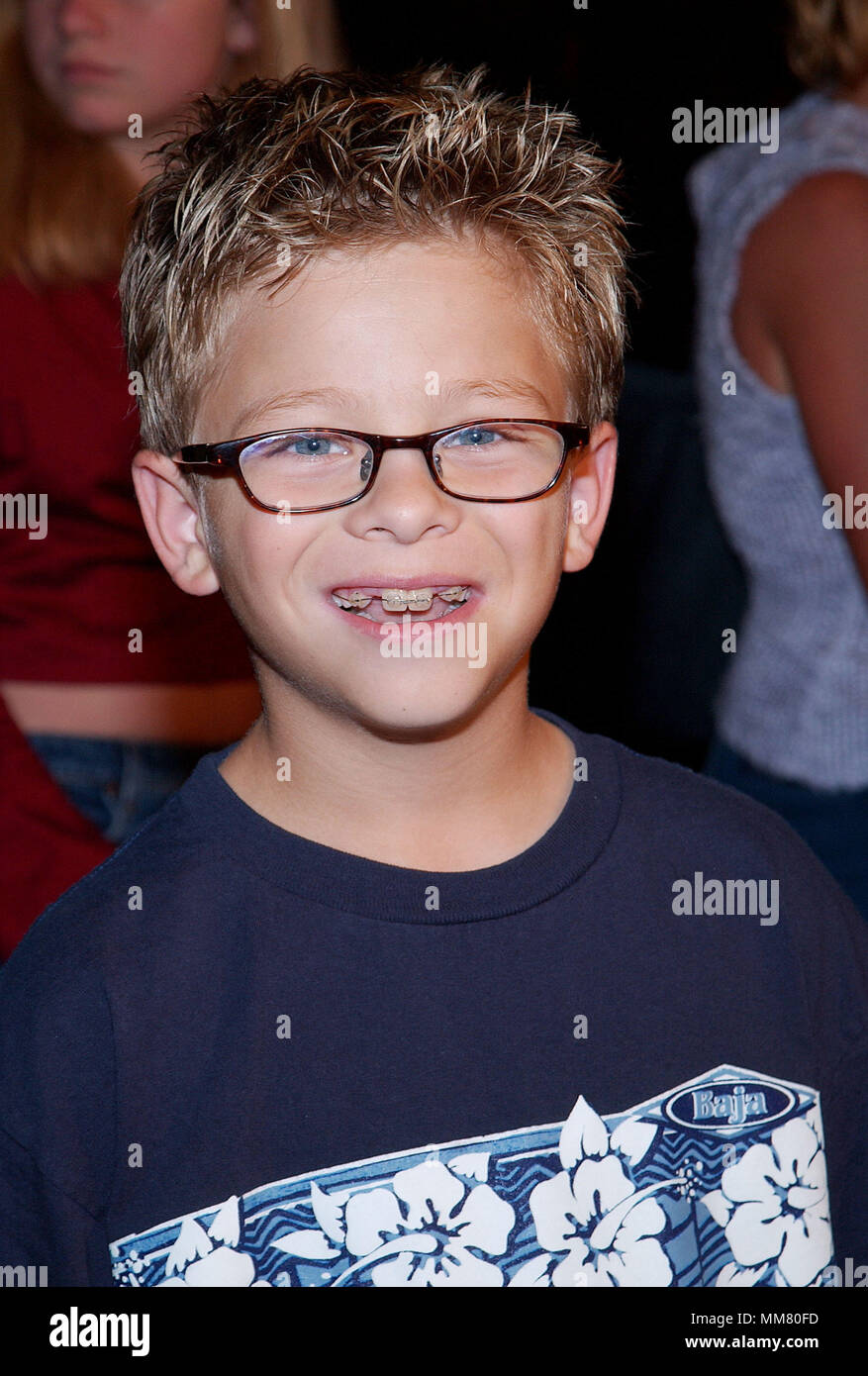Jonathan Lipnicki arriving at the premiere of Harry Potter and the ...