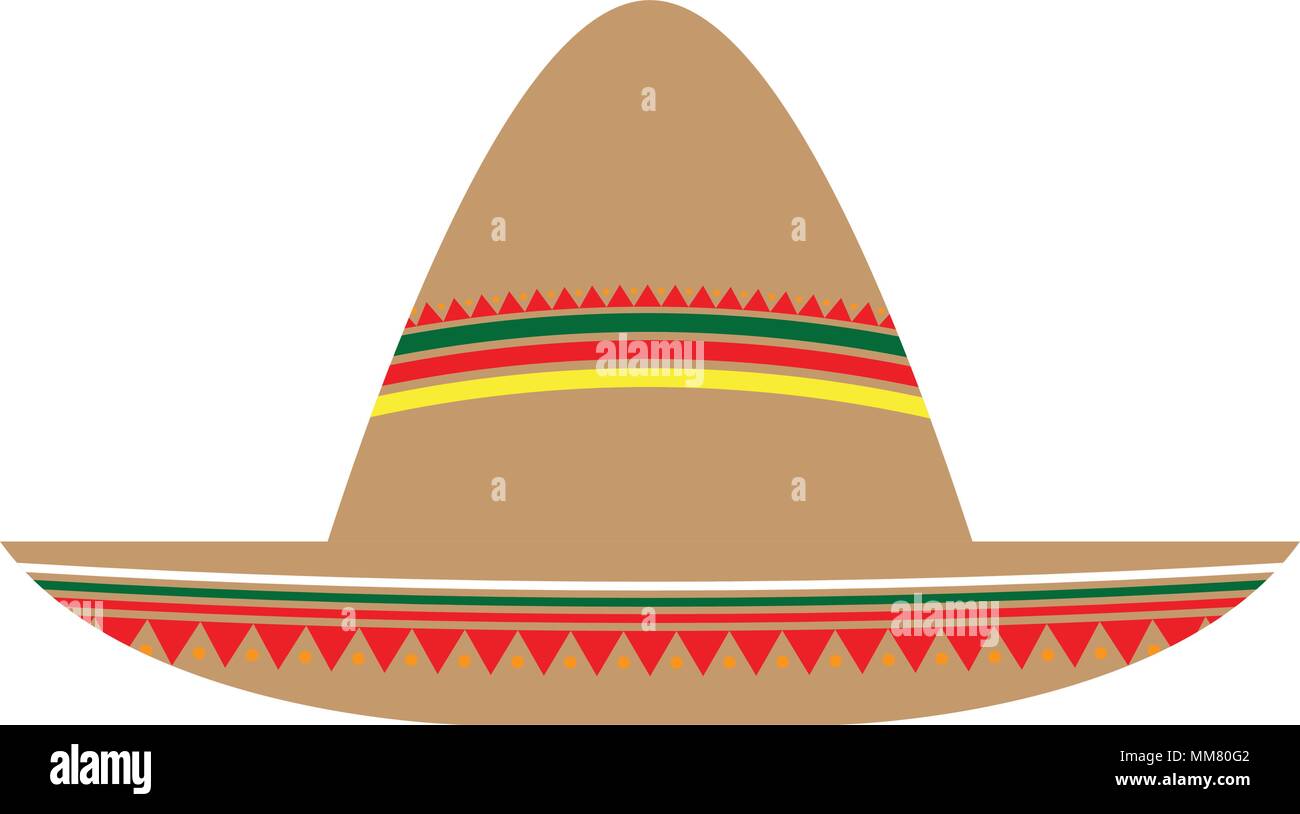 Traditional mexican hat Stock Vector Image & Art - Alamy