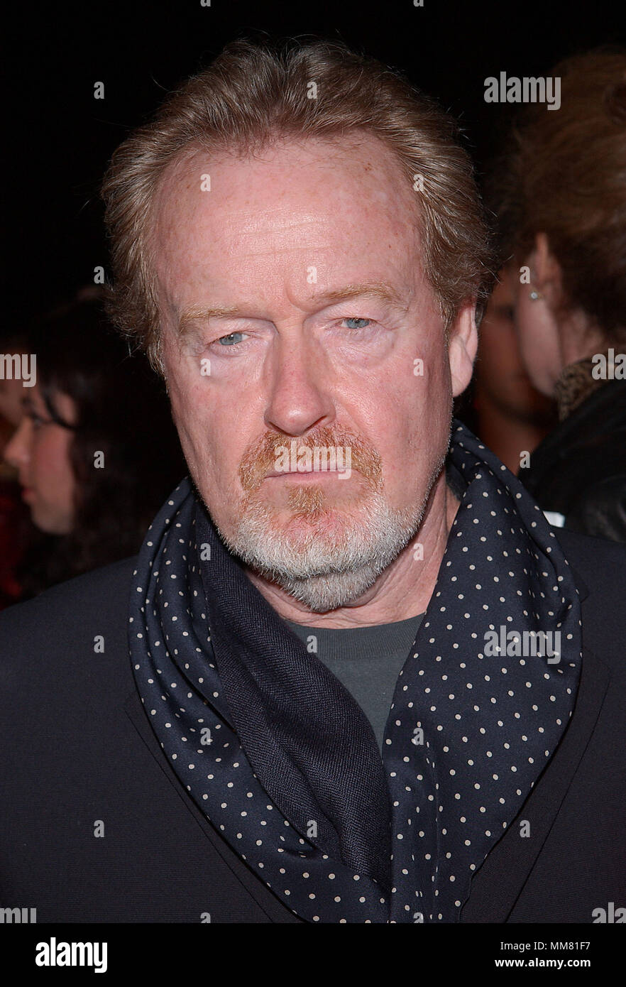 Ridley Scott (director) at the premiere of Black Hawk Down at the ...