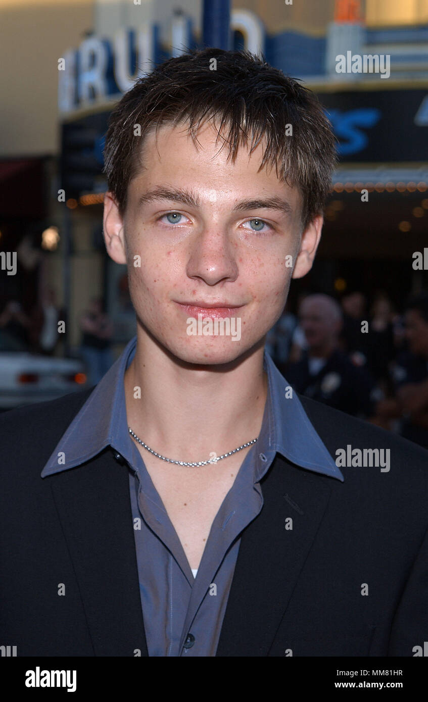 Gregory Smith arriving at the premiere of American Outlaws at the Mann ...