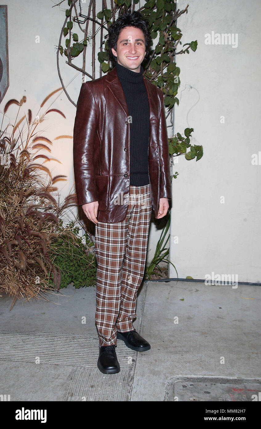 Joshua Ackerman (Random Years) arriving at the television critics ...