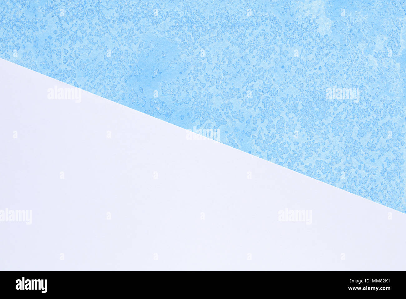 Blue white pastel color paper texture or minimal retro background Stock ...