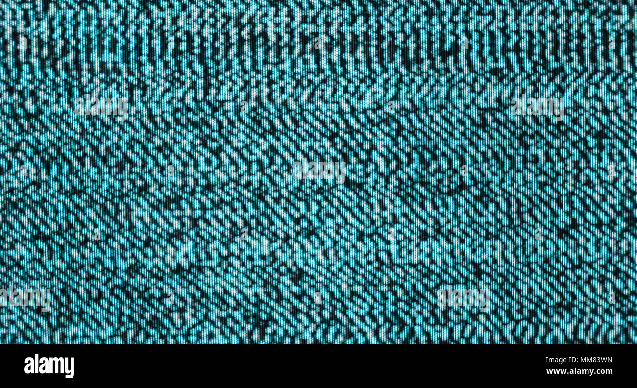 Analog tv distortion hi-res stock photography and images - Alamy