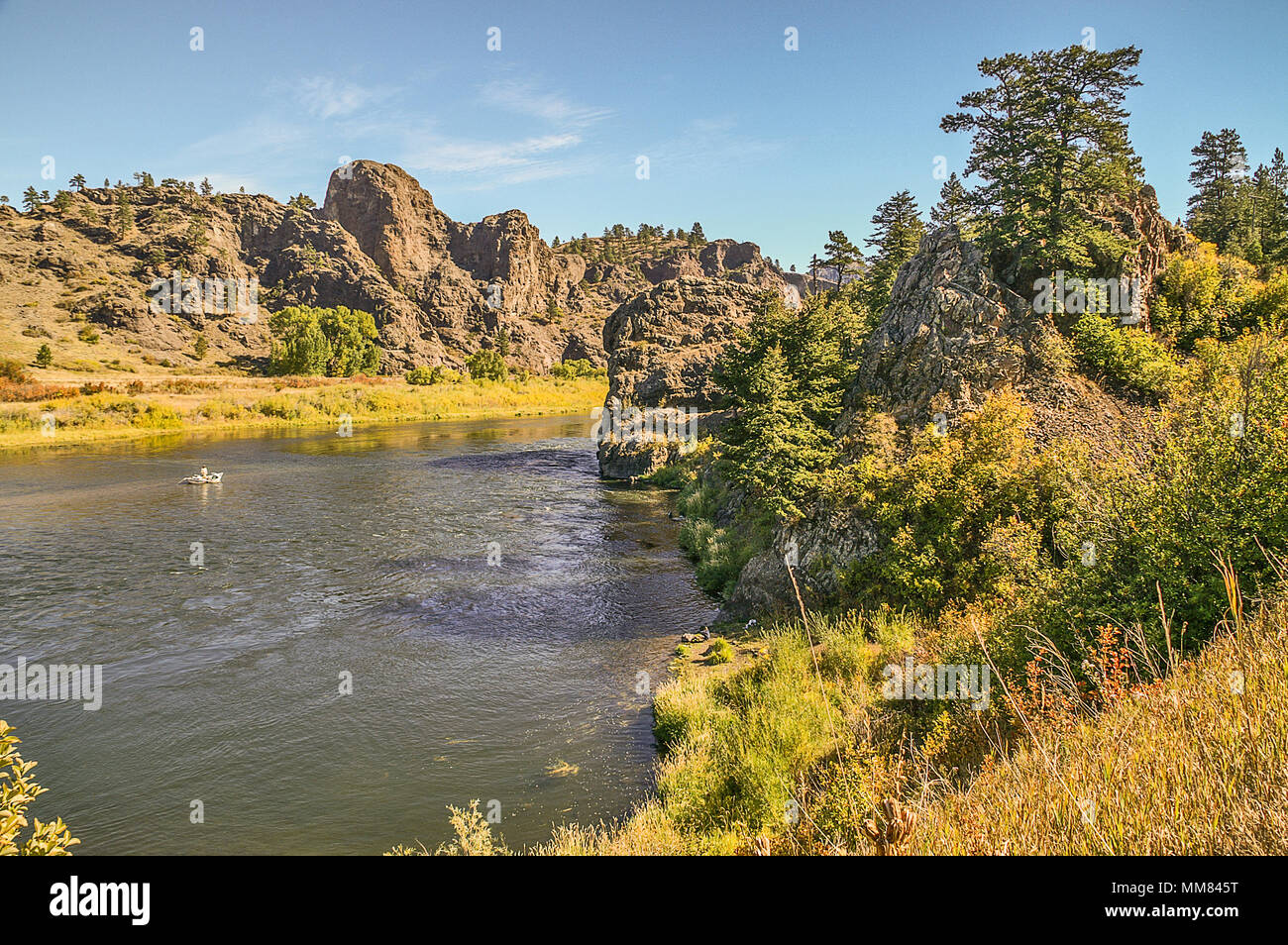 Fall on the missouri river hi-res stock photography and images - Alamy