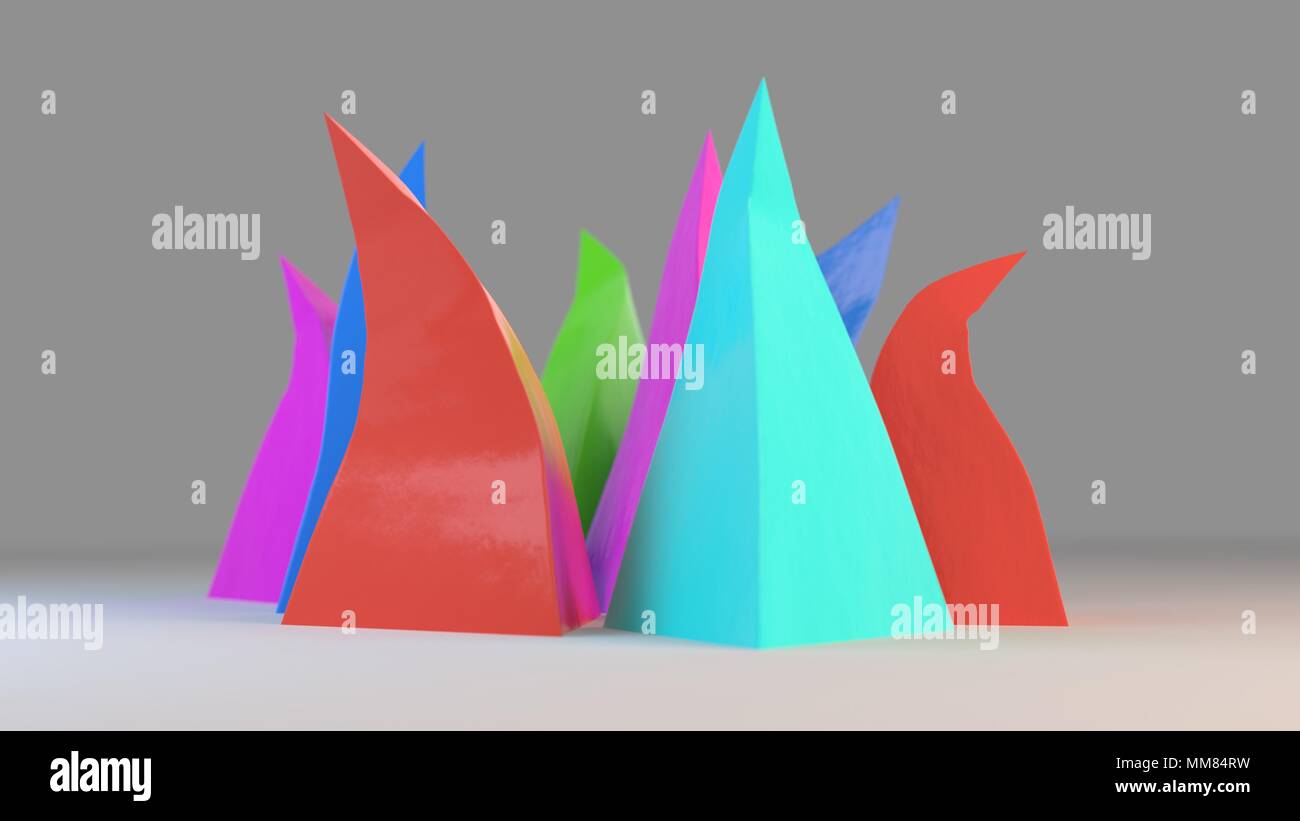 agressive group defense from outside 3d render Stock Photo - Alamy