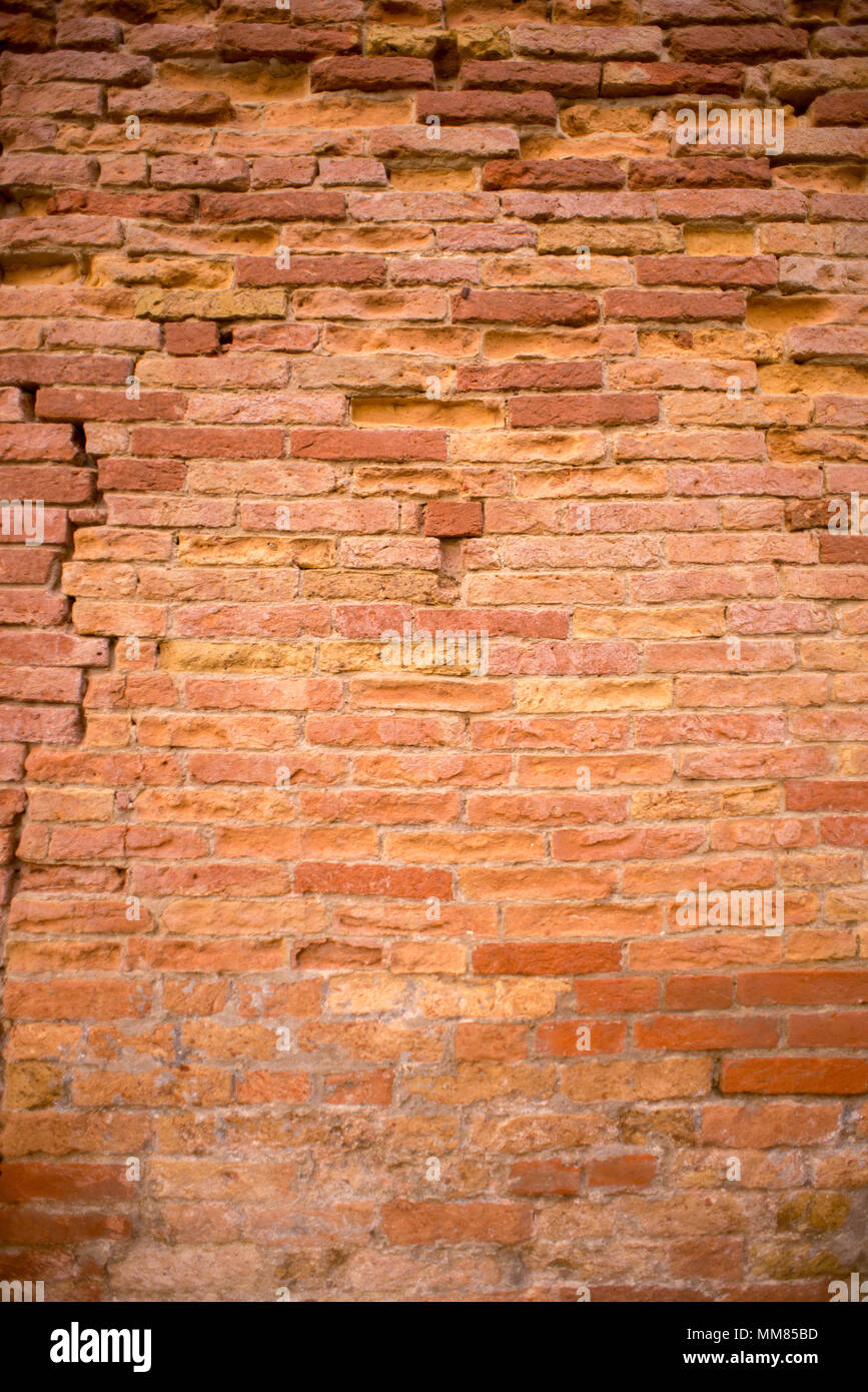 Very old dark red brick wall texture hi-res stock photography and ...