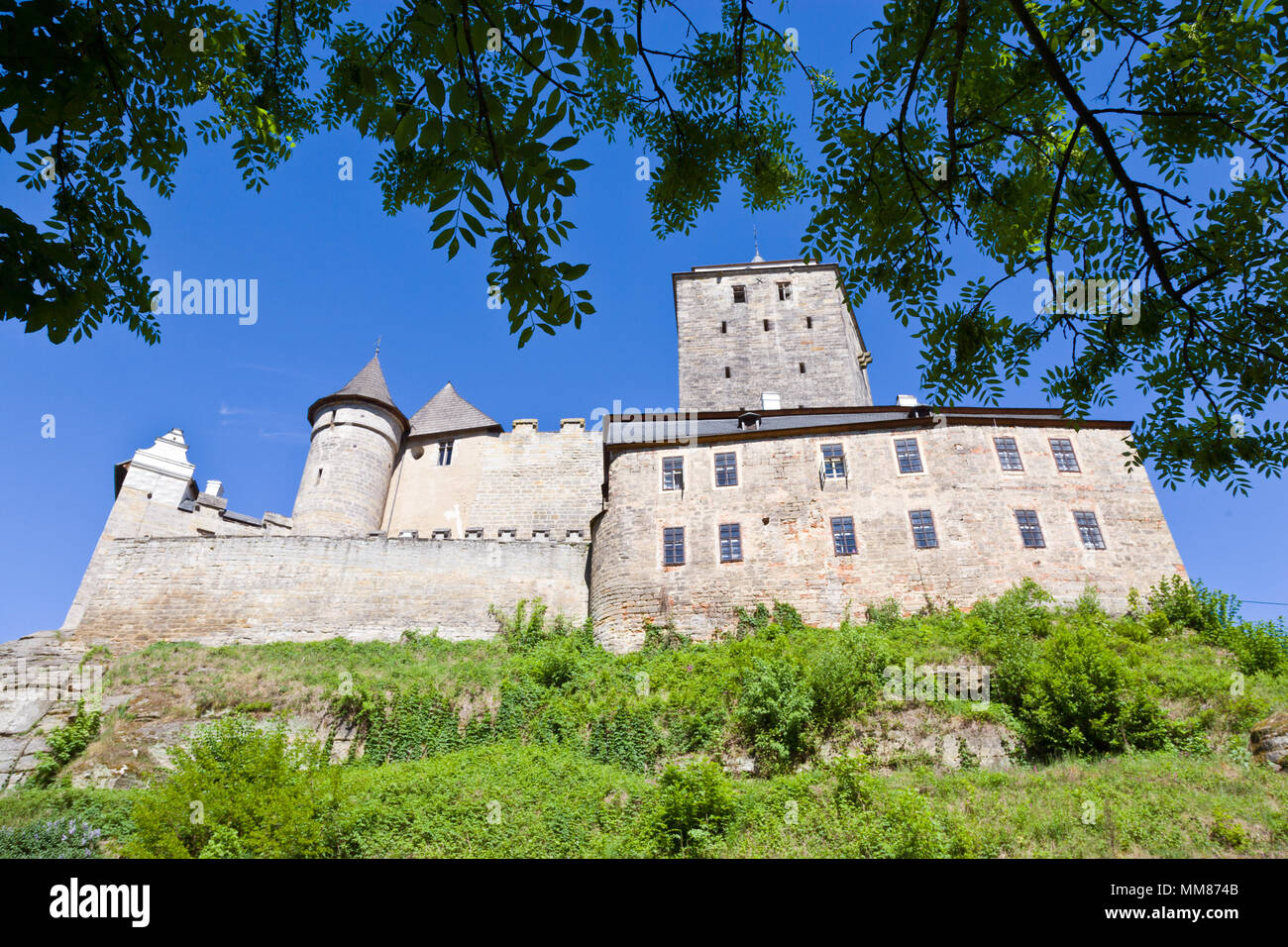 Gotický hrad Kost u Sobotky, Cesky raj, Ceska republika / gothic castle ...