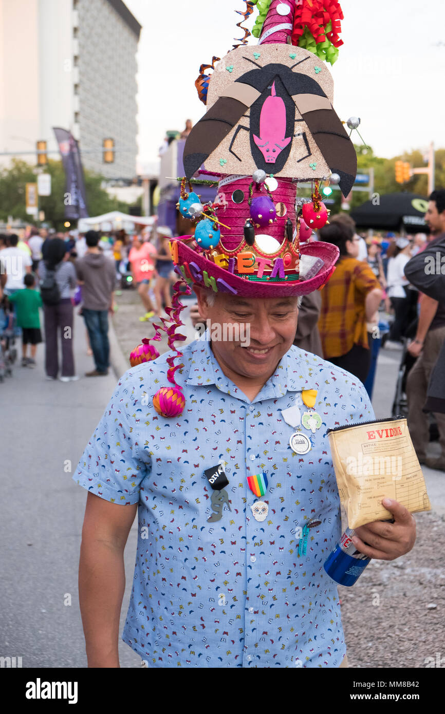 Fieesta San Antonio Opening Night Celebration Stock Photo - Alamy