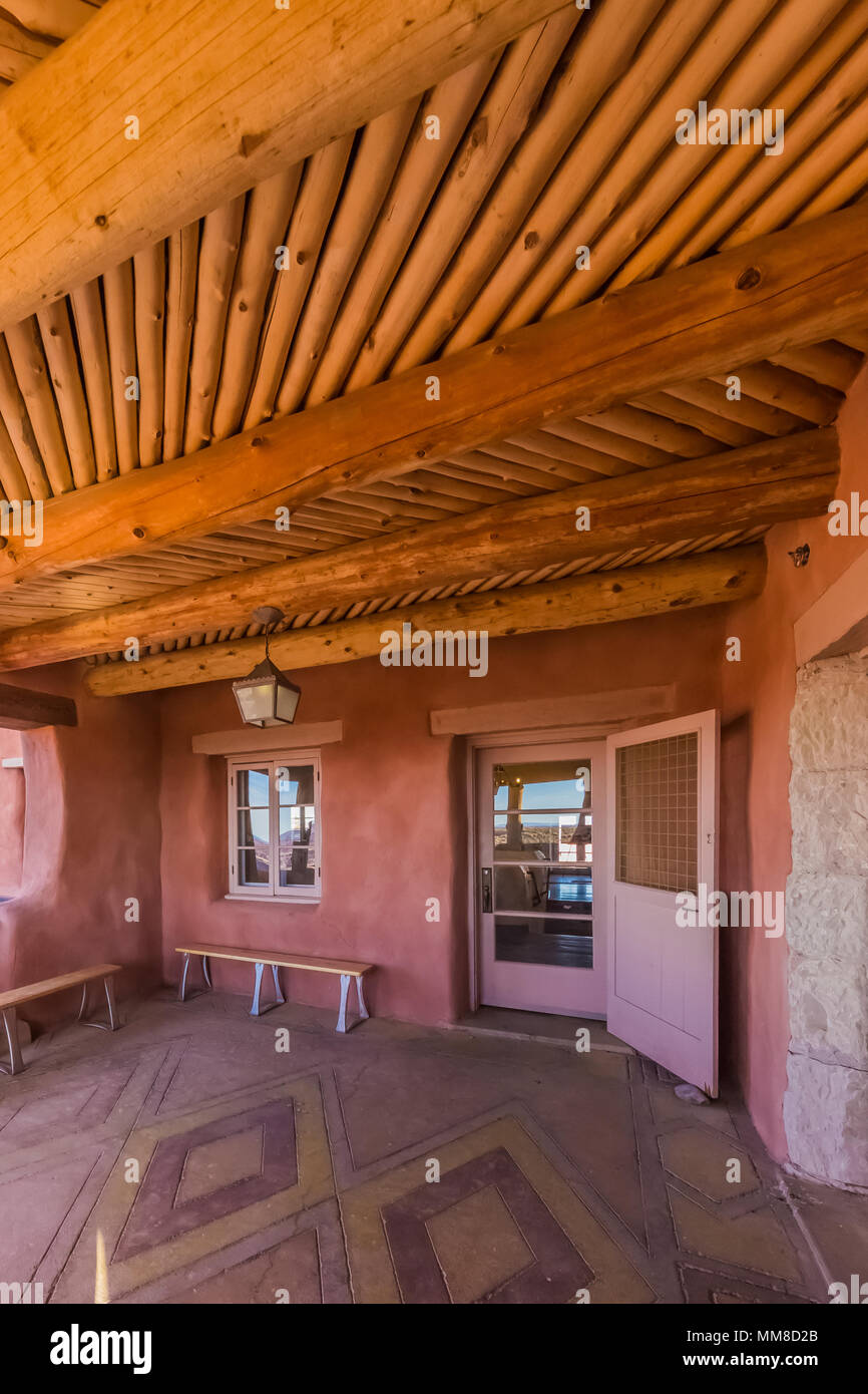 The Painted Desert Inn National Historic Landmark, designed by Lyle ...