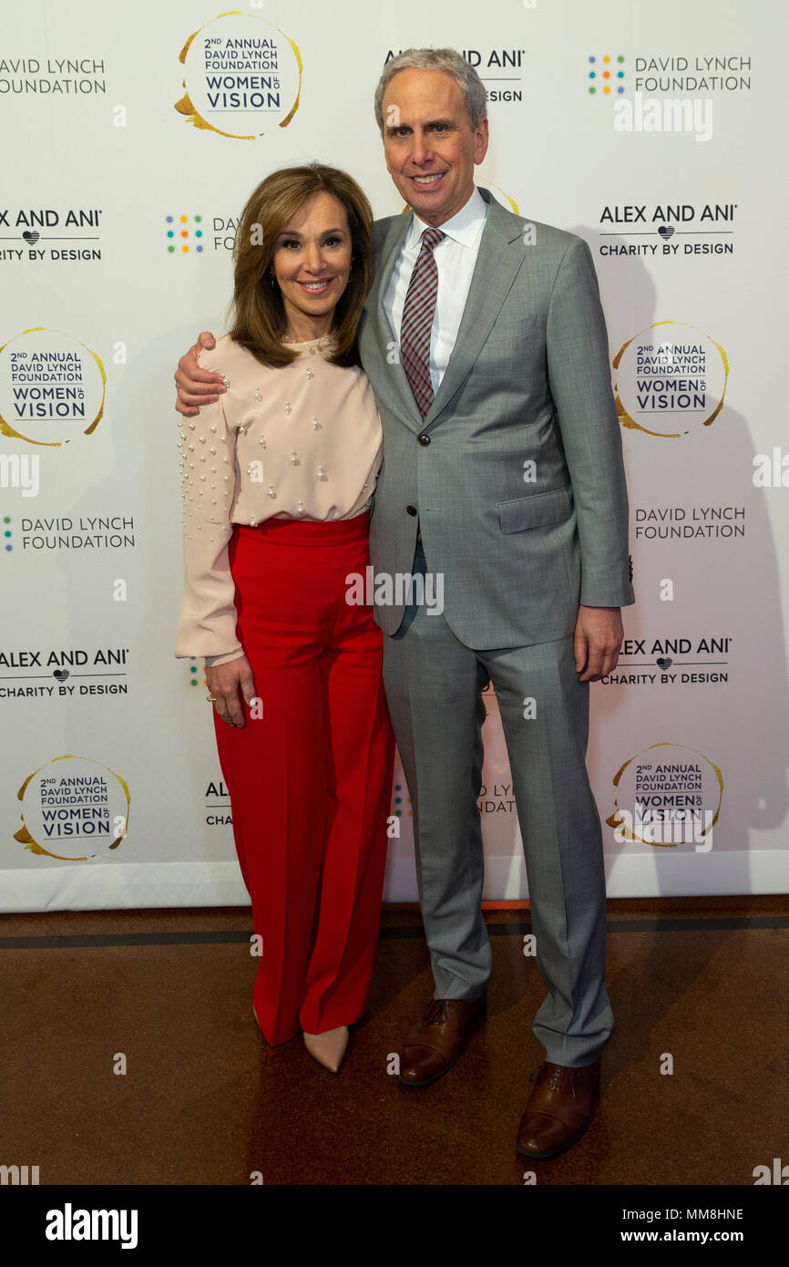 New York, NY - May 8, 2018: Rosanna Scotto and Bob Roth attend David ...