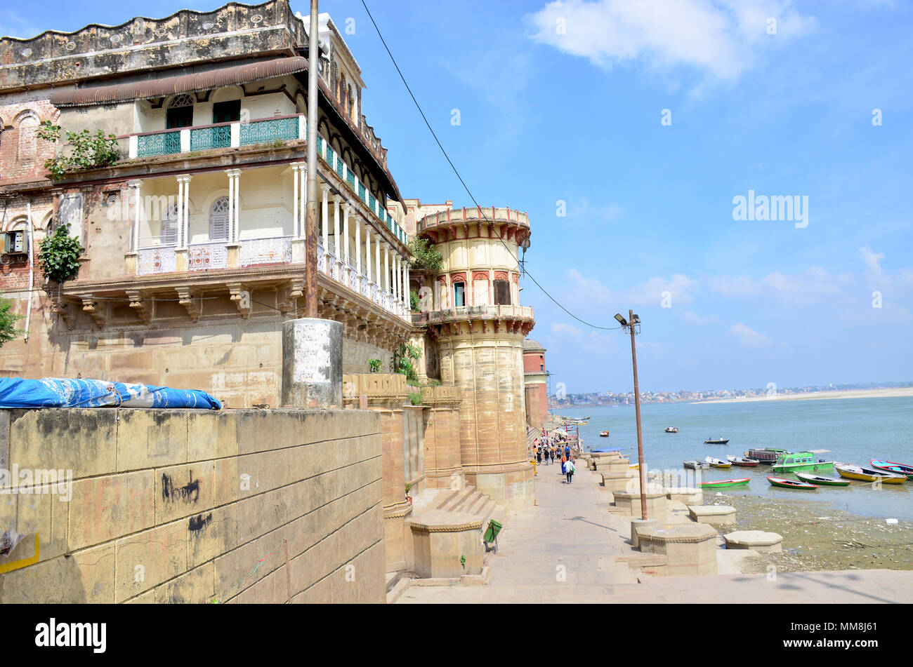 The landscape protected the Ganges River in India Stock Photo - Alamy