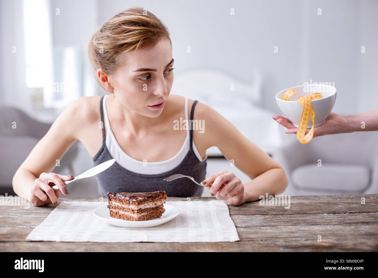 Nice meal woman hi-res stock photography and images - Alamy