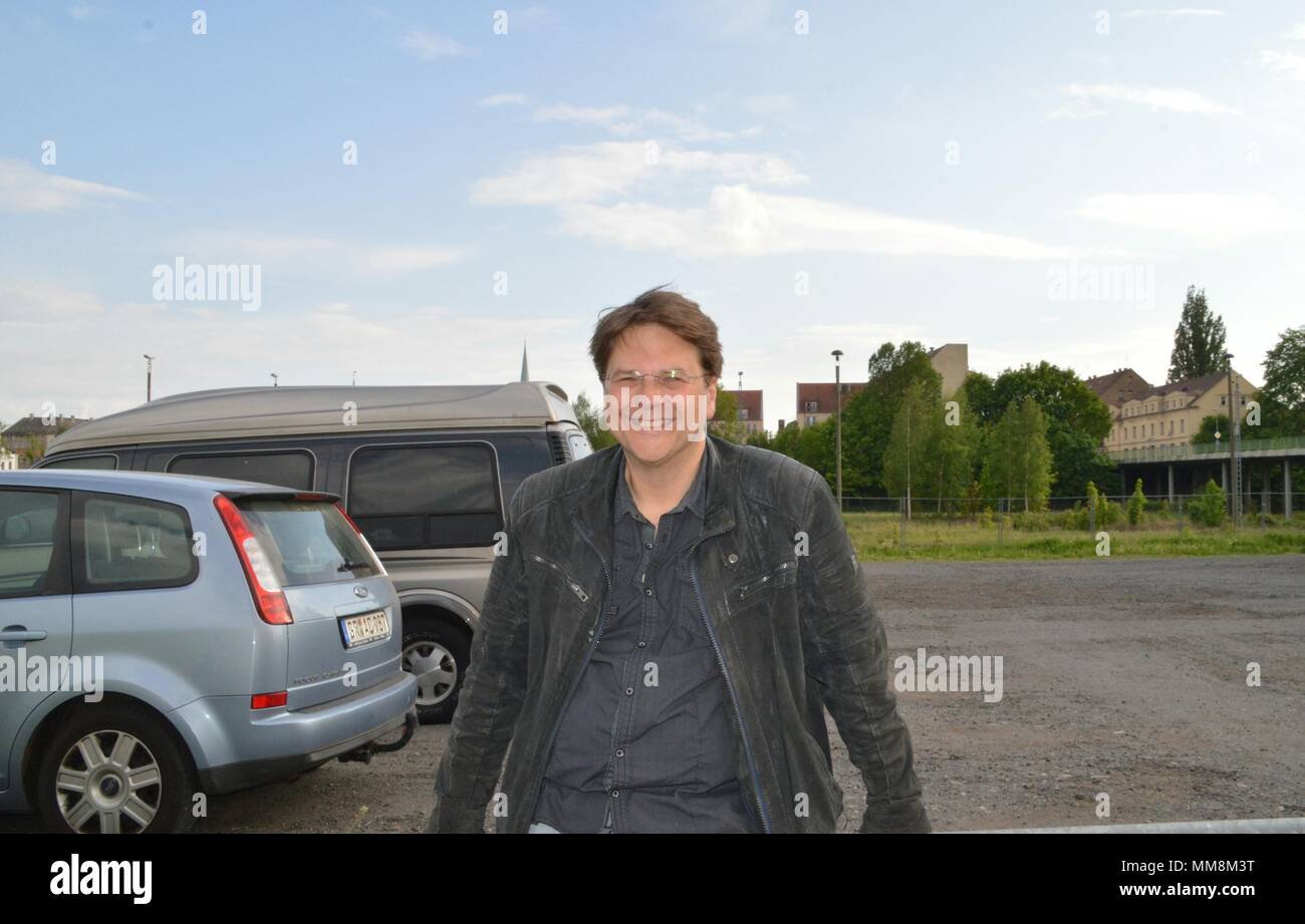 "loebau saxonia germany May 9 2018: Frank Zander and son Marcus in ...