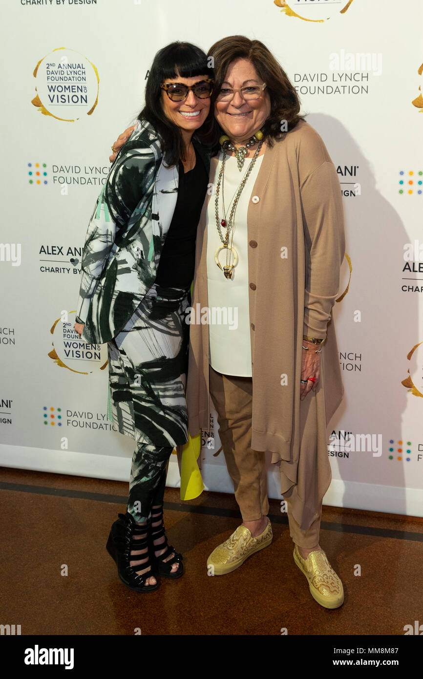 New York, United States. 08th May, 2018. Norma Kamali and Fern Mallis ...
