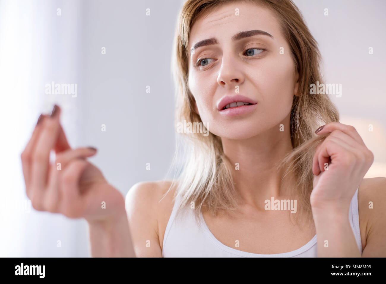 Tuft of hair hi-res stock photography and images - Alamy