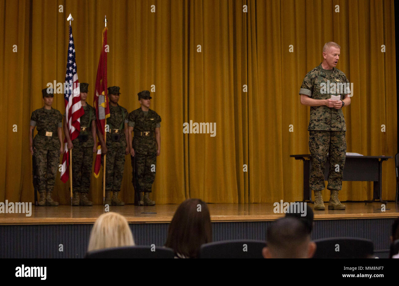 U.S. Marine Brig. Gen. Paul J. Rock Jr., Commanding General, Marine ...