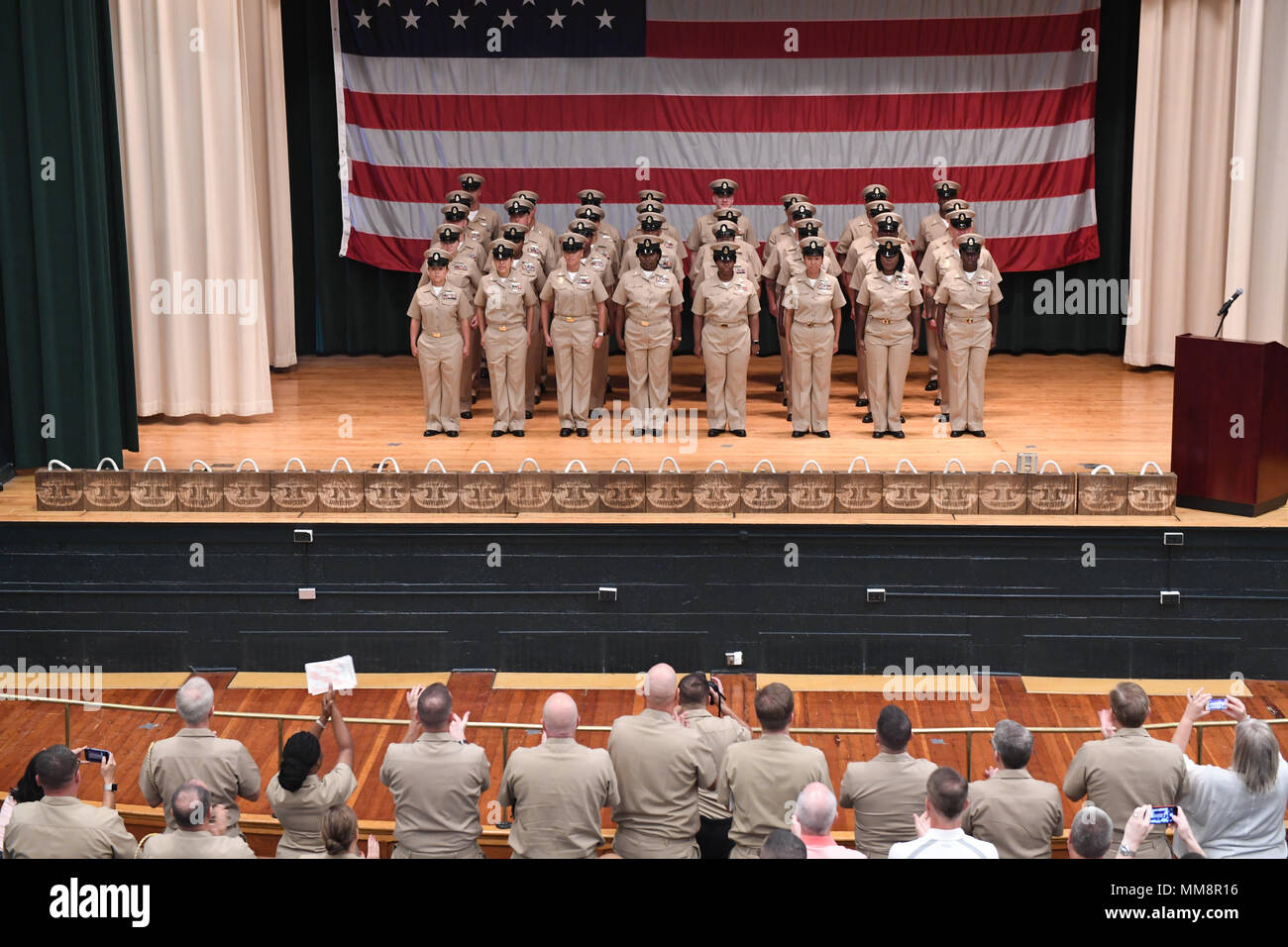 170915-N-ZN152-0049 NORFOLK (Sept. 15, 2017) Newly pinned chief petty ...