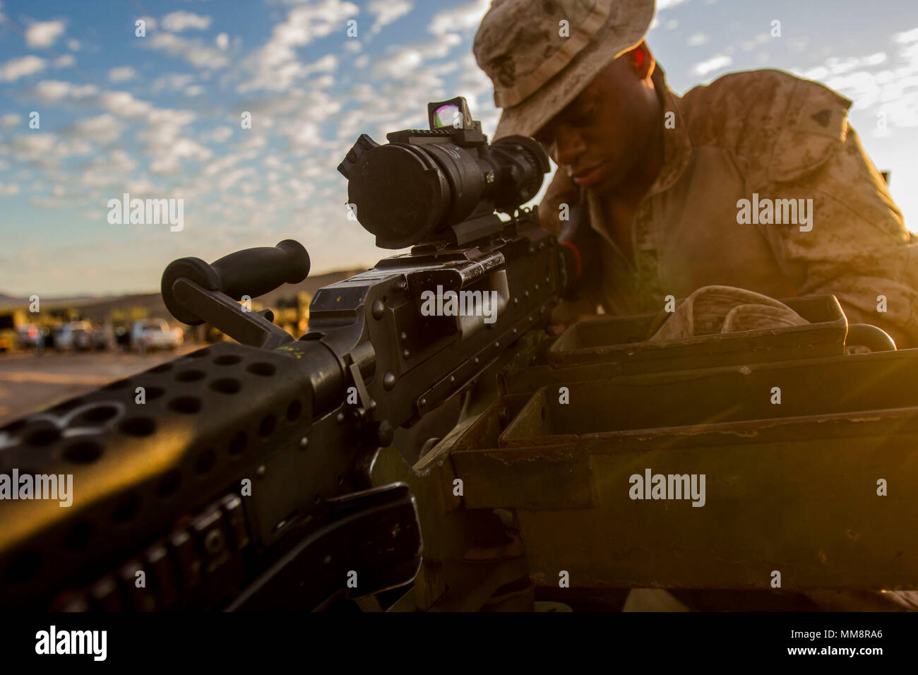 U.S. Marine Corps Cpl. Tyler Morrow, a rifleman with Company B, 1st ...