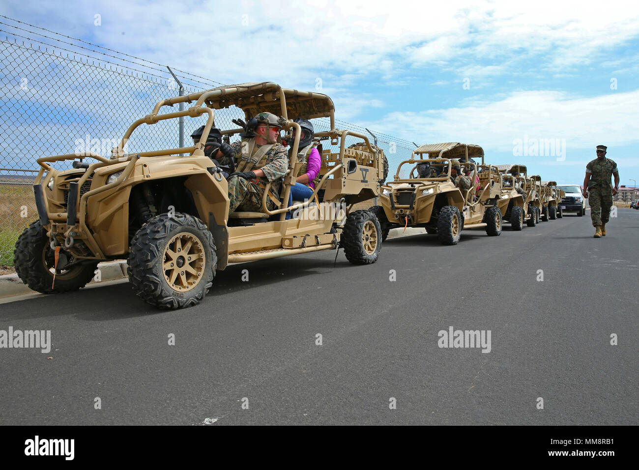 U.S. Marines with 1st Marine Raider Support Battalion and their ...