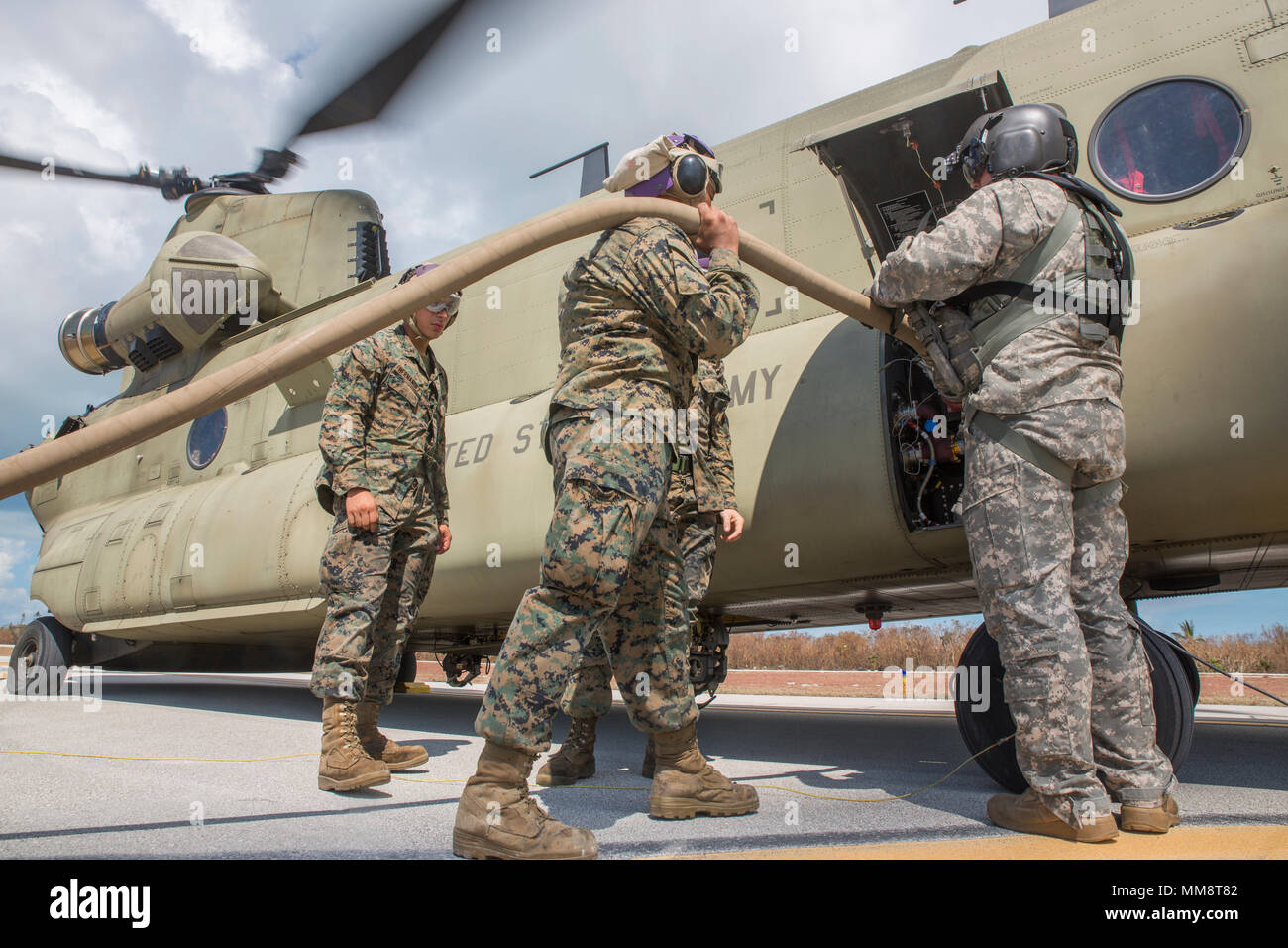 Marines from Marine Wing Support Squadron 473, 4th Marine Aircraft Wing ...