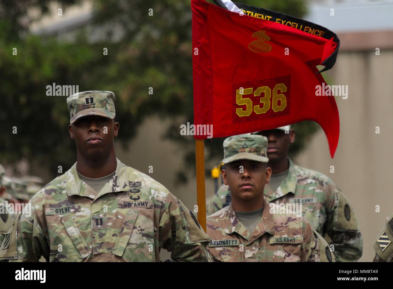 SCHOFIELD BARRACKS, Hawaii – Capt. Domonick Sylve, company commander if ...