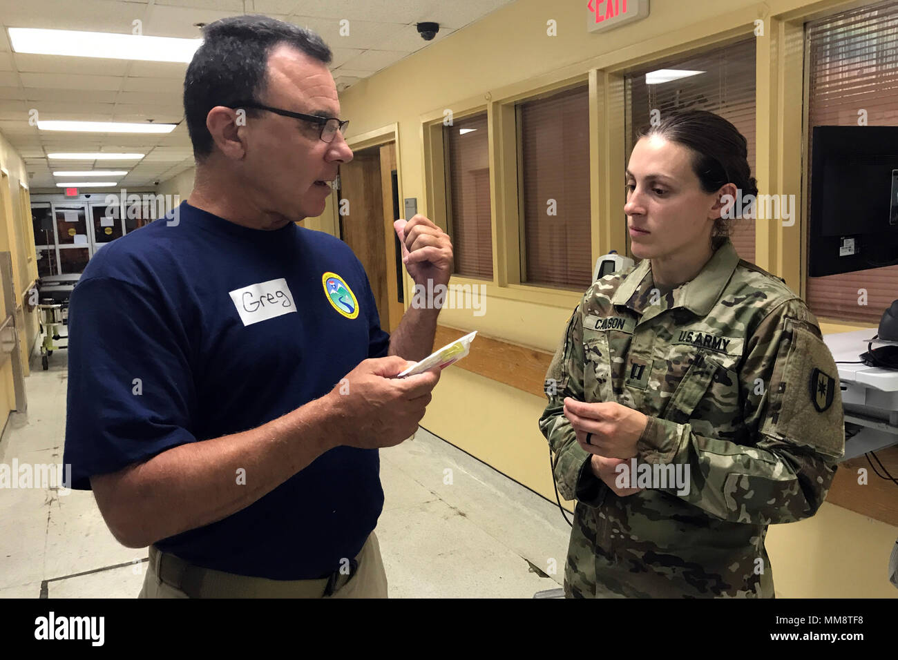 Greg Morgan, Disaster Medical Assistance Team, Sacramento, Calif., and ...