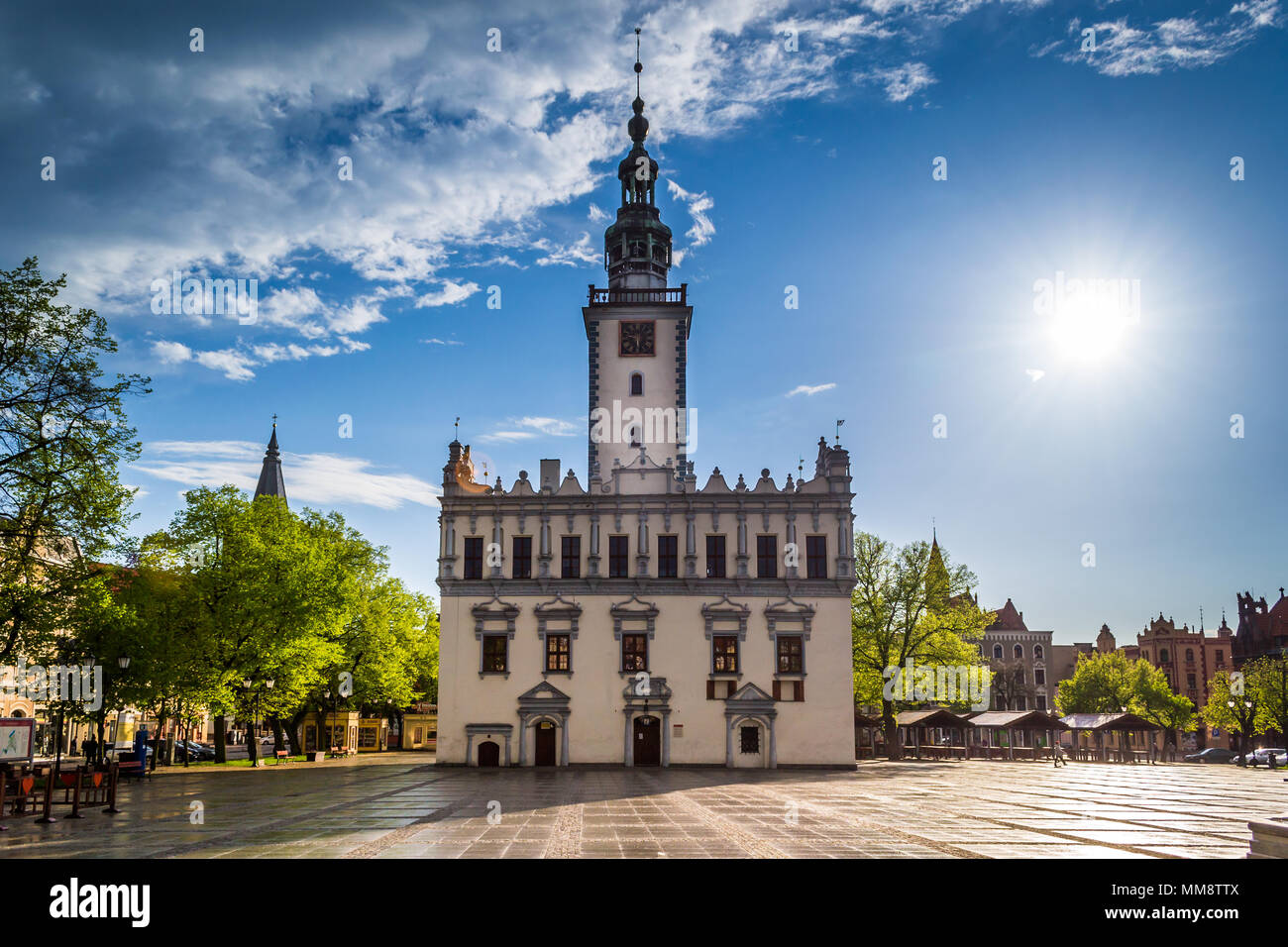 City Hall in the evening Chelmno, Poland Stock Photo - Alamy