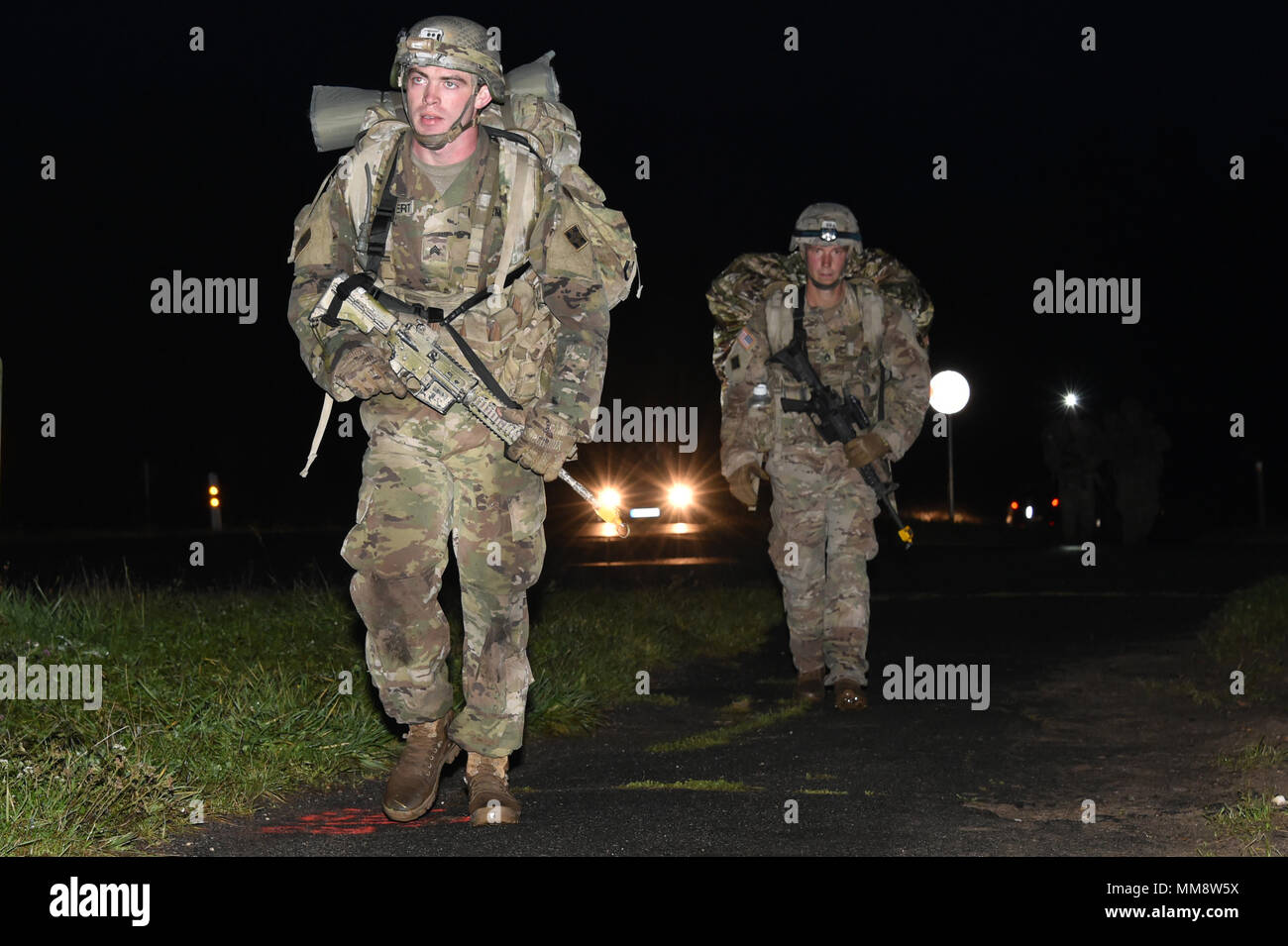 U.S. Army Sgt Jacob Rickert with Headquarters and Headquarters Company ...