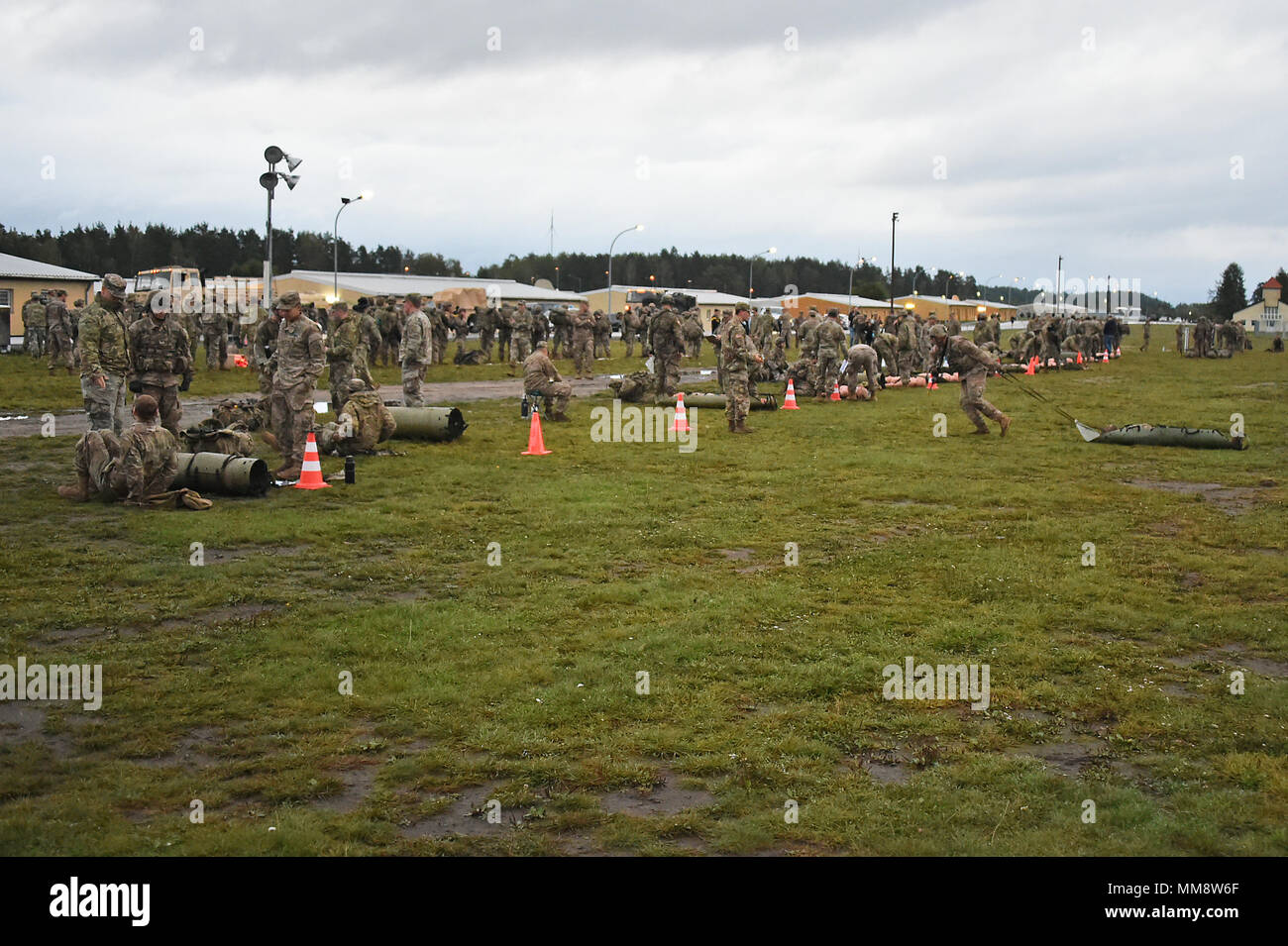 U.S. Soldiers with the 2nd Cavalry Regiment and 3rd Armored Brigade ...