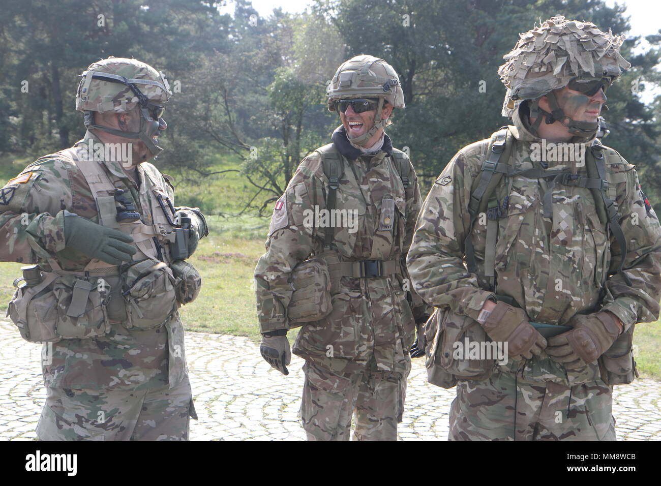 In preparation for the combined arms exercise to occur Sept. 18, 2017 ...