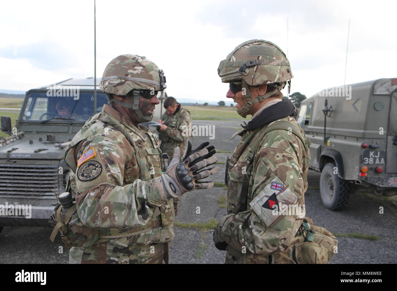 In preparation for the combined arms exercise to occur Sept. 18, 2017 ...