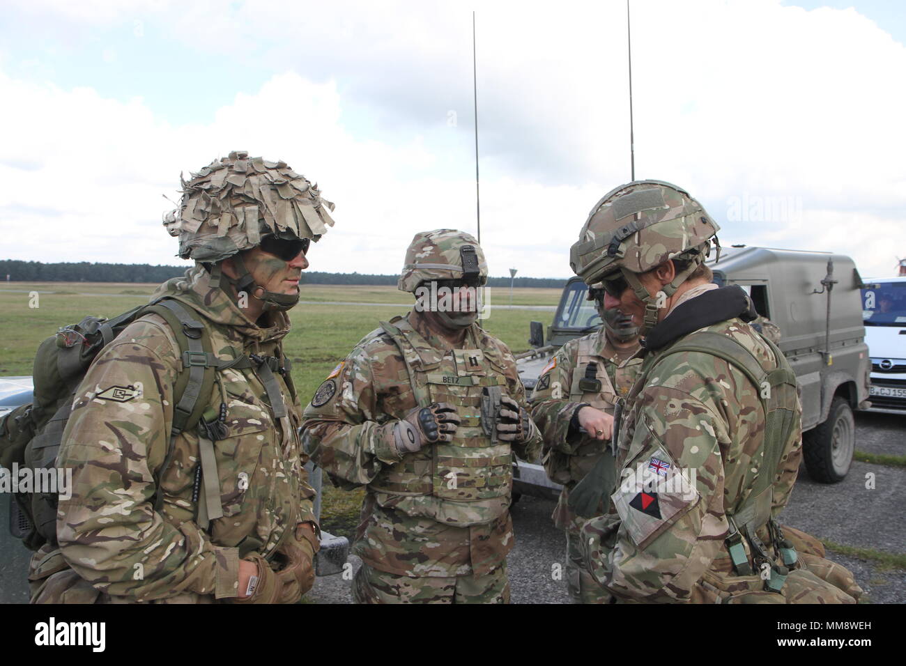 In preparation for the combined arms exercise to occur Sept. 18, 2017 ...