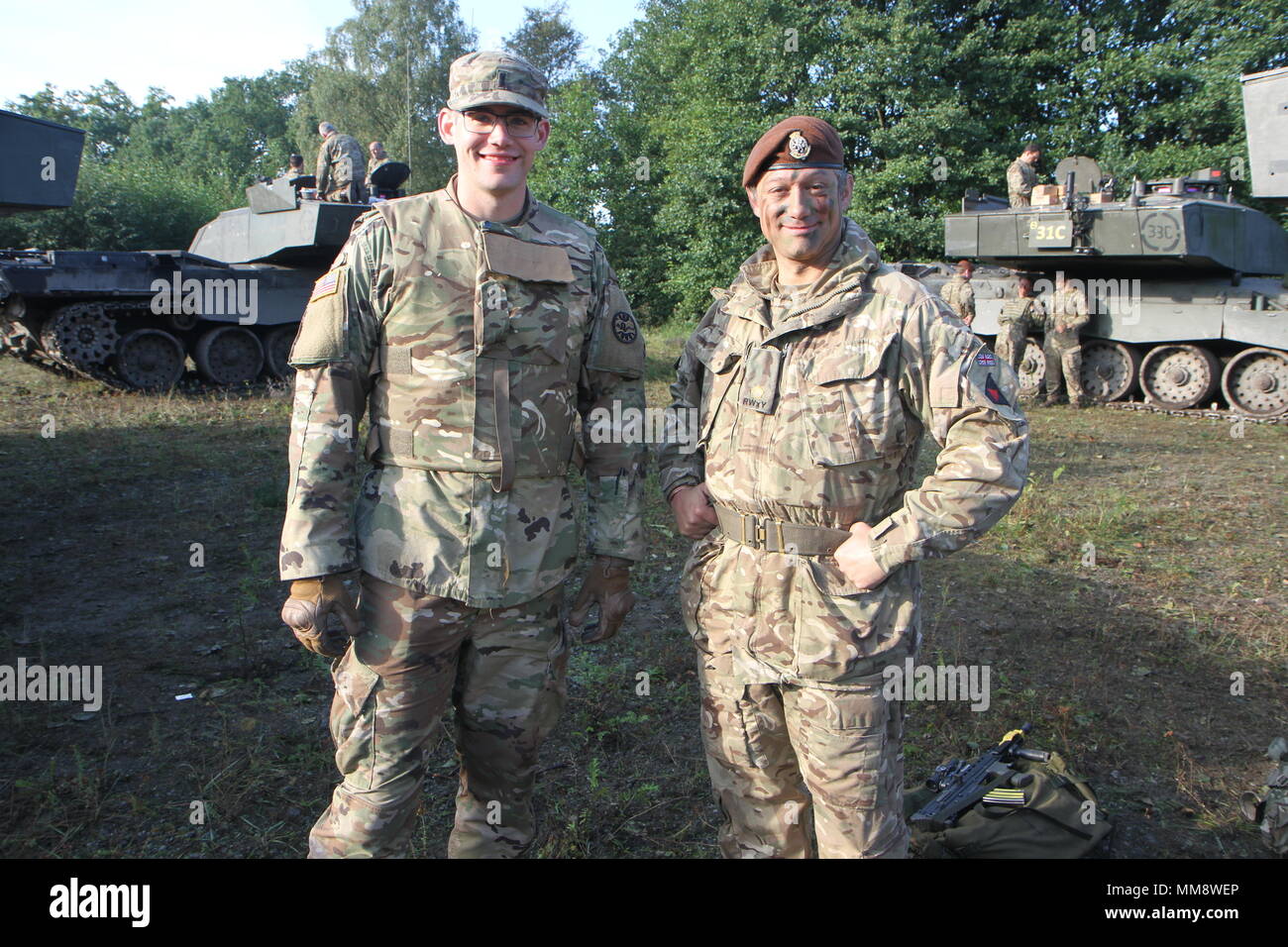 In preparation for the combined arms exercise to occur Sept. 18, 2017 ...