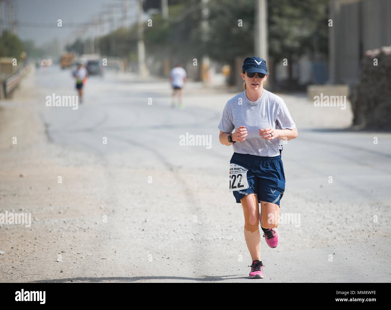 First Lt. Allison Rayome, 455th Air Expeditionary Wing chief of ...