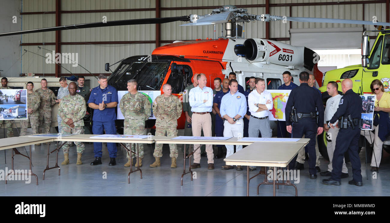 Brig. Gen. Gordon Ellis along with senior leadership from the Florida ...
