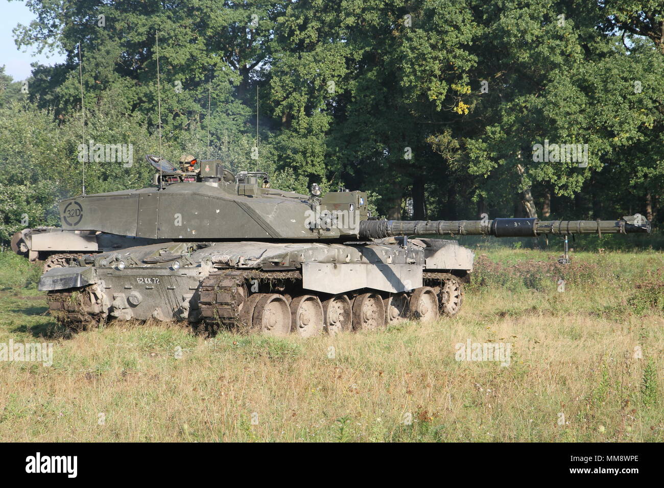 On Sept. 16, 2017 tanks of the Royal Wessex Yeomanry, a British Reserve ...