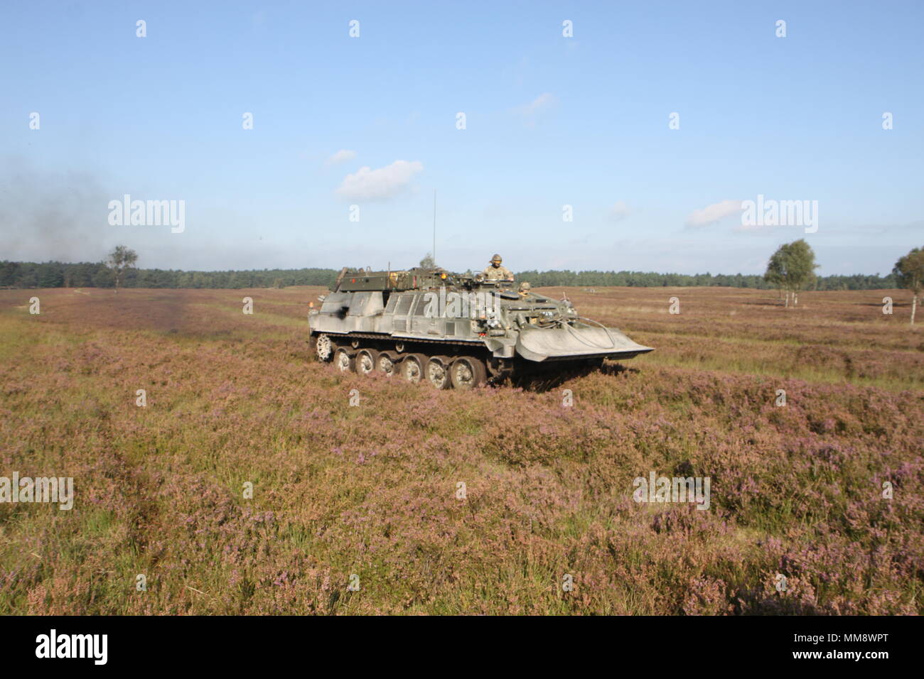 On Sept. 16, 2017 tanks of the Royal Wessex Yeomanry, a British Reserve ...