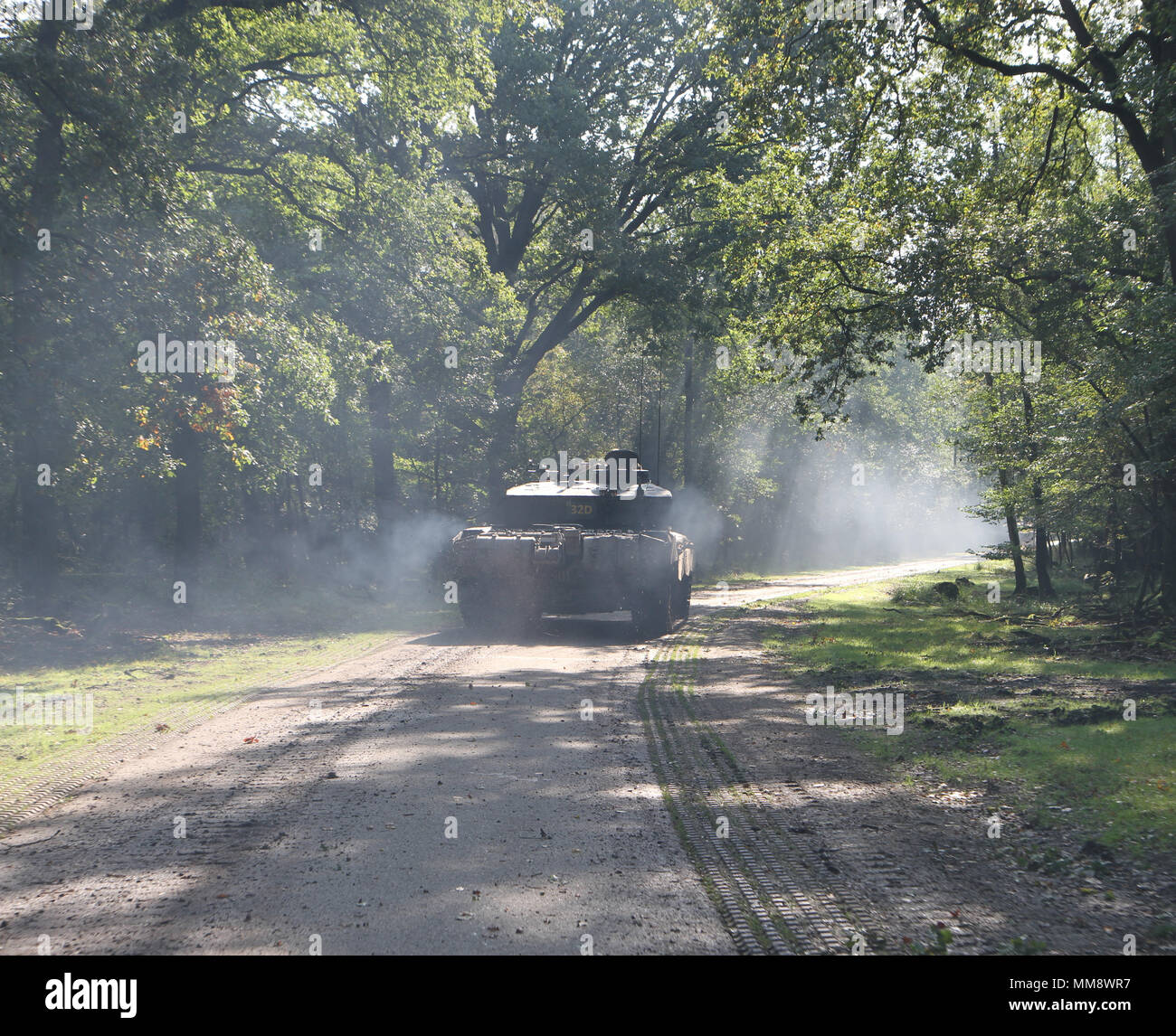 On Sept. 16, 2017 tanks of the Royal Wessex Yeomanry, a British Reserve ...