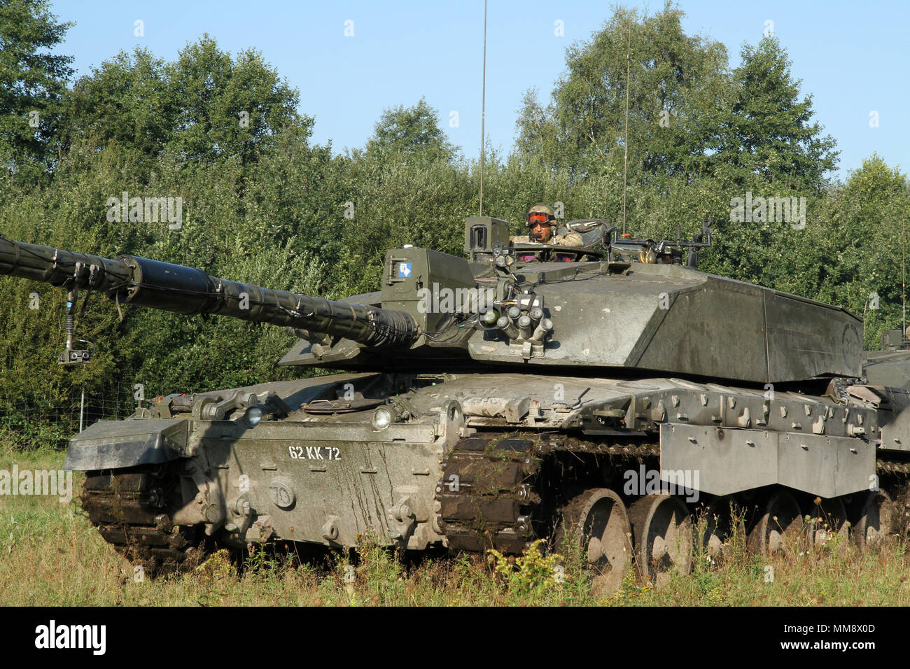 On Sept. 16, 2017 tanks of the Royal Wessex Yeomanry, a British Reserve ...
