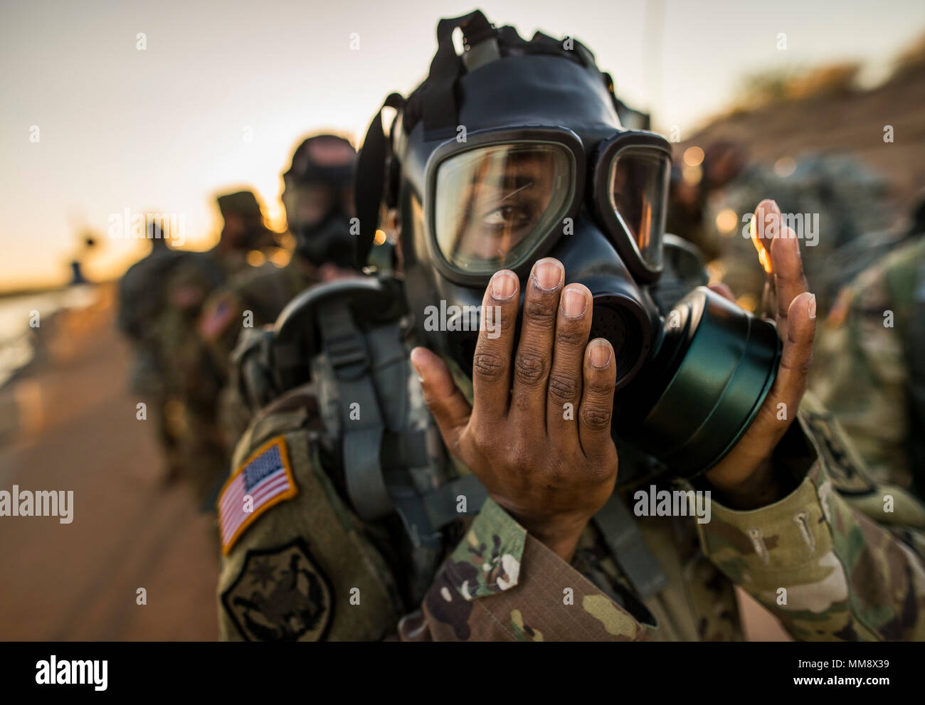 U.S. Army Command Sgt. Maj. Shelita Taylor, the command sergeant major ...