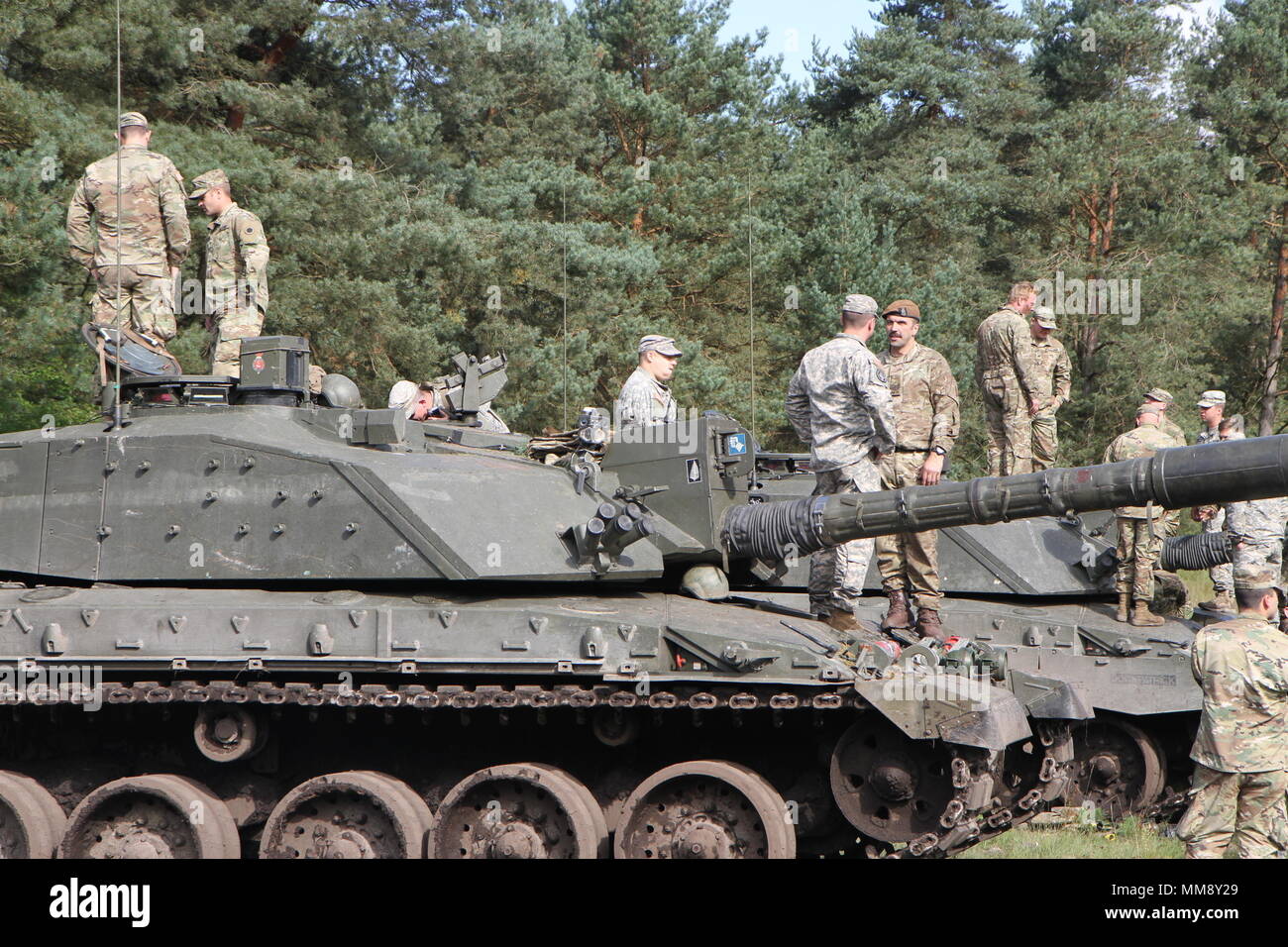 British armor unit hi-res stock photography and images - Alamy