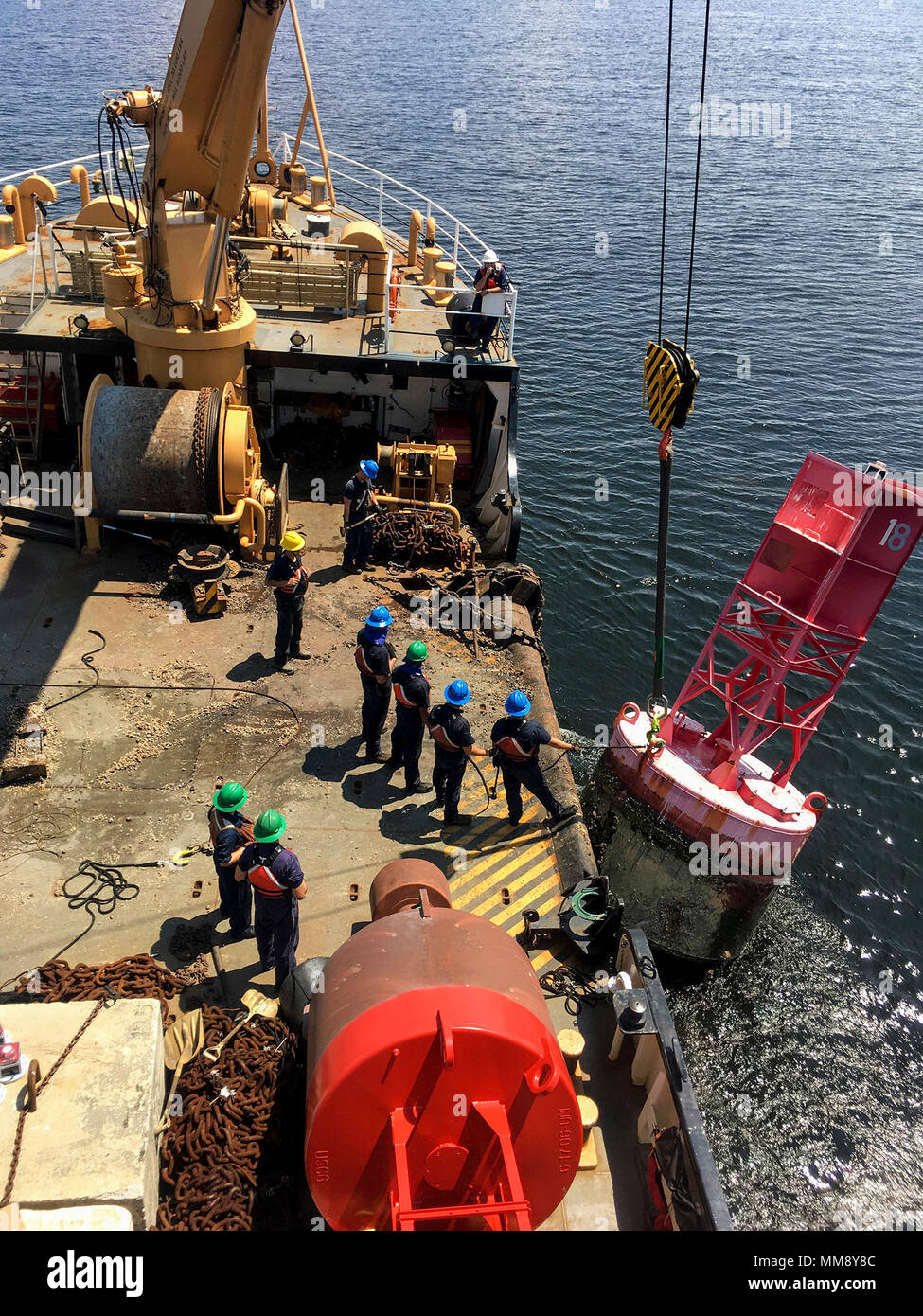 Coast guard buoy tender hi-res stock photography and images - Alamy