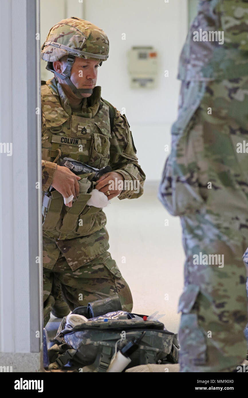 U.S. Army Staff Sergeant Steven Colvin from the 27th Public Affairs ...