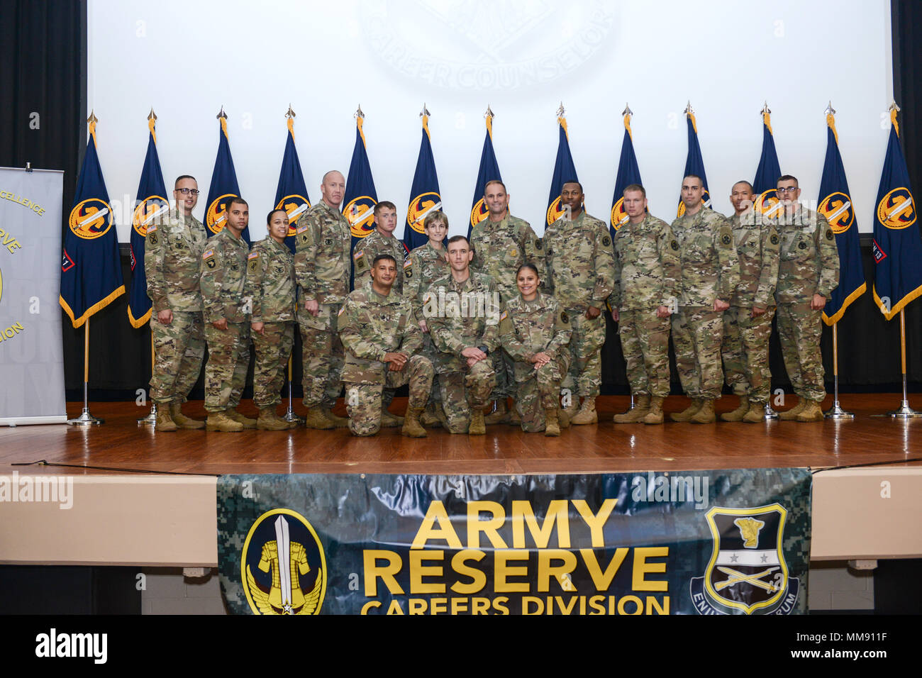 The finalists for the 2017 Army Reserve Careers Division Career ...