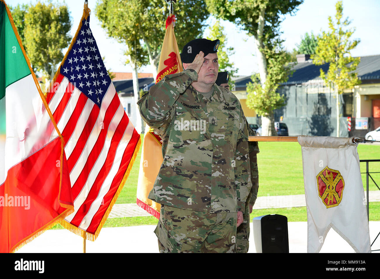 1st Sgt. Brad J. Lowrance, U.S. Army Garrison Italy Headquarters ...