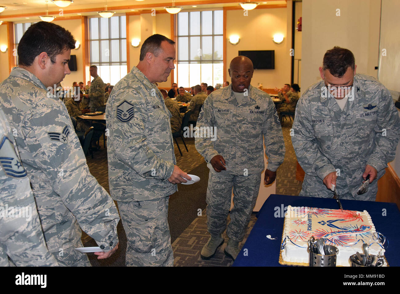 Col. David A. Brooks, Vice Commander of the 127th Wing, and Chief ...