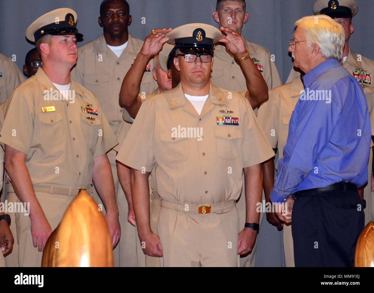 170916-N-AT856-053 YORKTOWN, Va (September, 16 2017) - Chief Boatswain ...