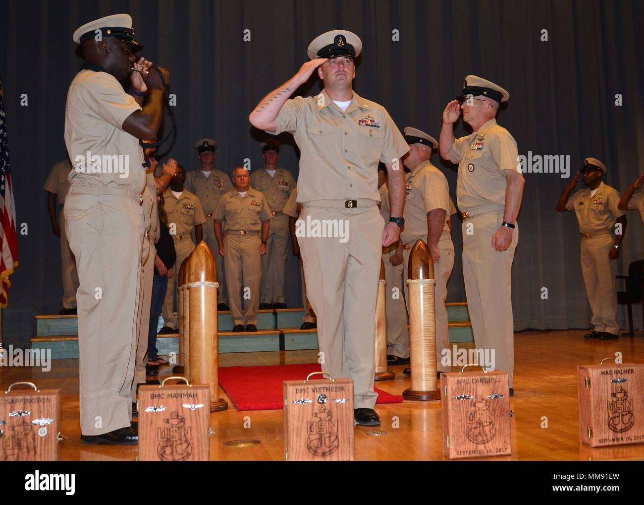 170916-N-AT856-069 YORKTOWN, Va (September, 16 2017) - Chief Boatswain ...