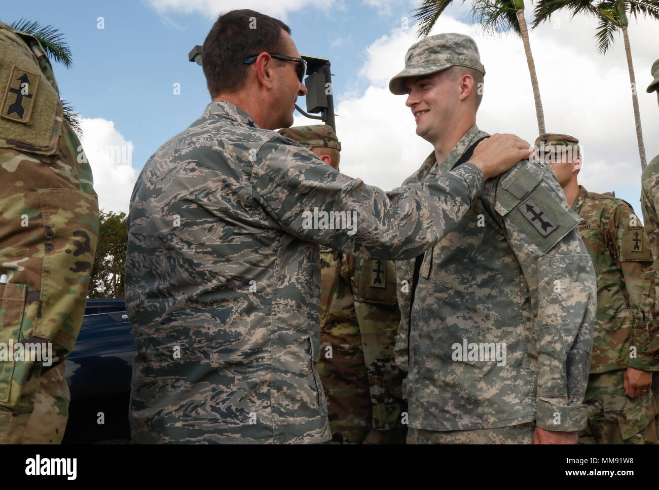 Adjutant 128th infantry hi-res stock photography and images - Alamy